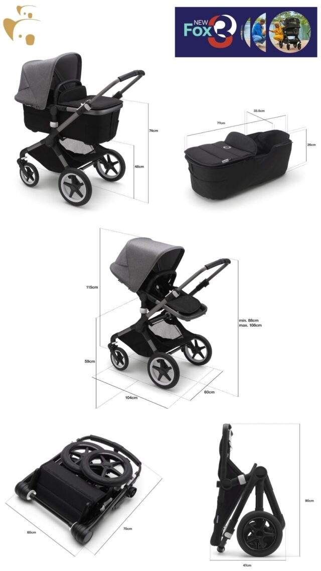 Carrito Bugaboo Fox 3 - El nuevo cochecito para bebés